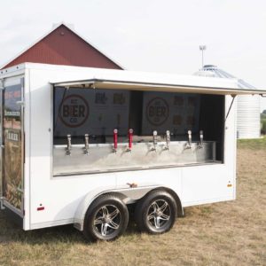 Draft Beer Trailer For Rent For Kansas City Tailgating | Trailergating