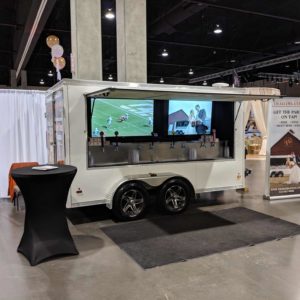 Draft Beer Trailer For Rent For Kansas City Tailgating | Trailergating