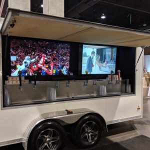 Draft Beer Trailer For Rent For Kansas City Tailgating | Trailergating