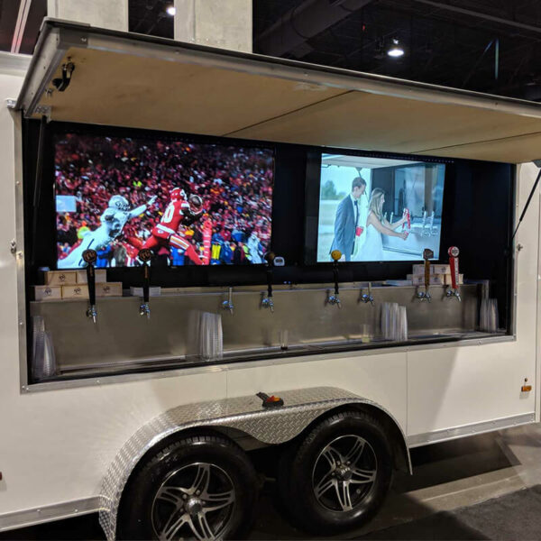 Draft Beer Trailer For Rent For Kansas City Tailgating | Trailergating