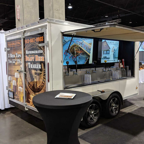 Draft Beer Trailer For Rent For Kansas City Tailgating | Trailergating
